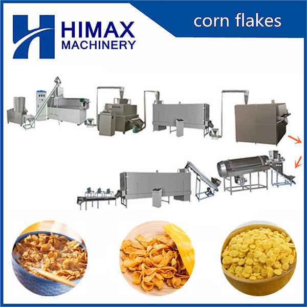 Puffed Cereals Breakfast Extrusion Machine Lines China Factory_Made in ...